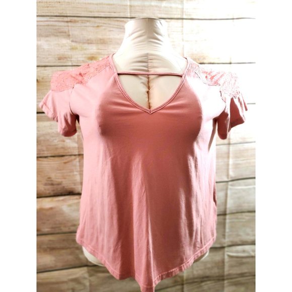SHEIN | Tops | Shein Curve 2xl Peach Top | Poshmark